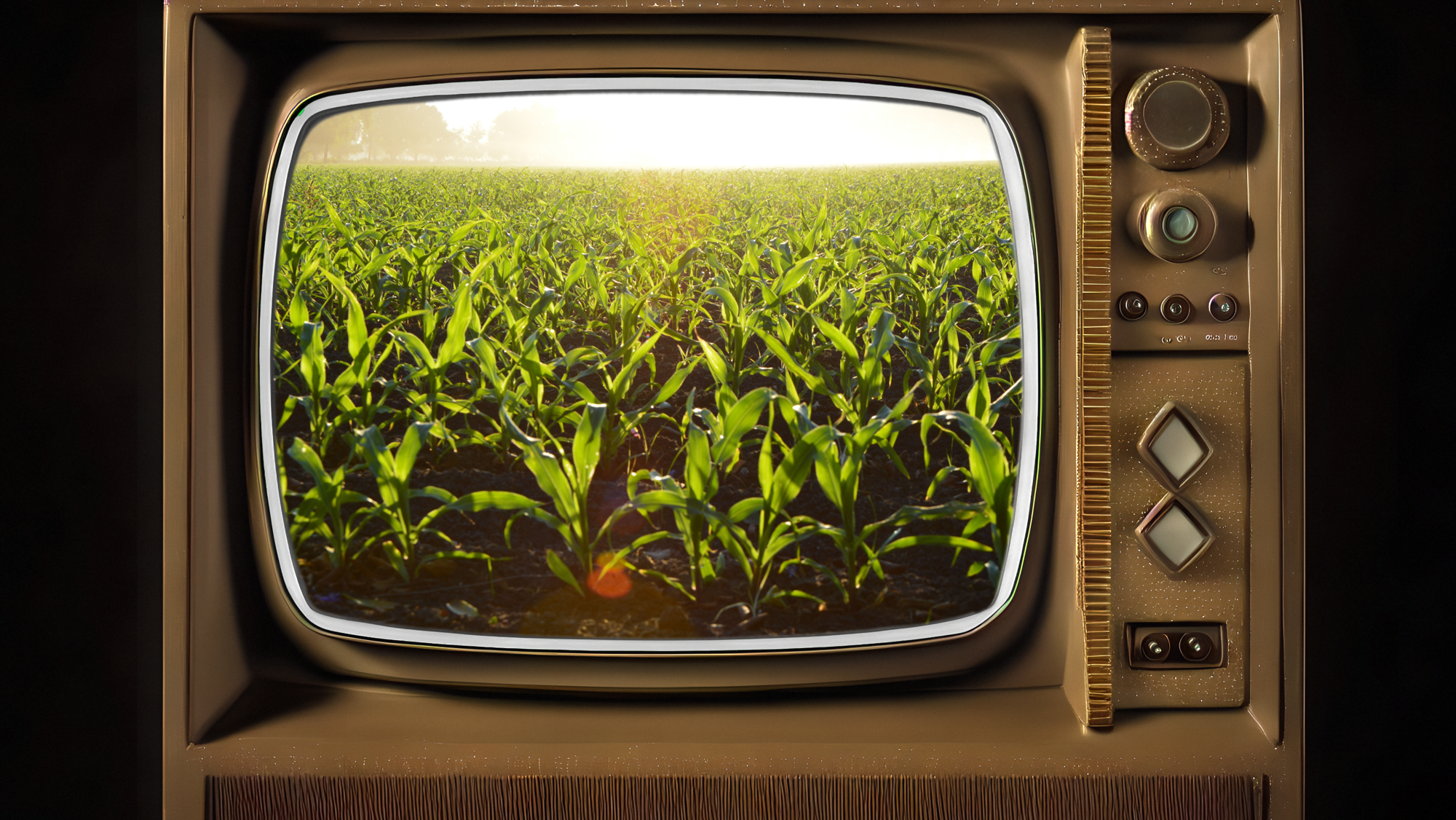 📸: @Giafranco Grenar via Canva/Featuring a corn field on a old ...